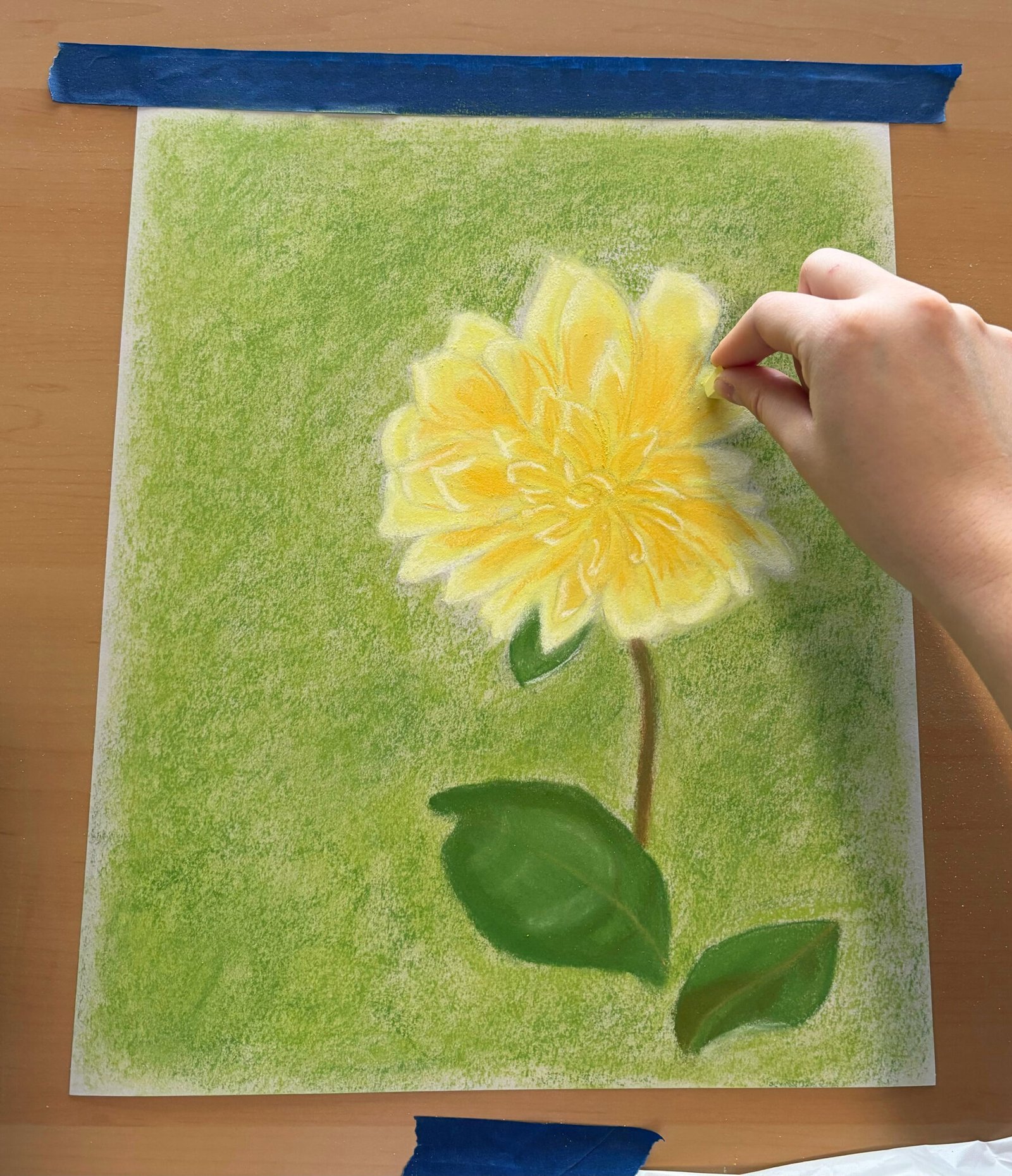 Oil Pastel Flowers Easy in 9 Simple Steps
