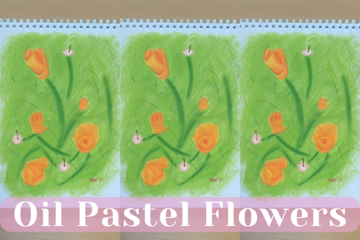 Oil Pastel Flowers in 7 Easy Steps