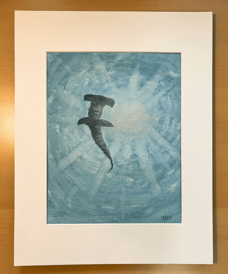 3 Easy Steps for a Shark Painting