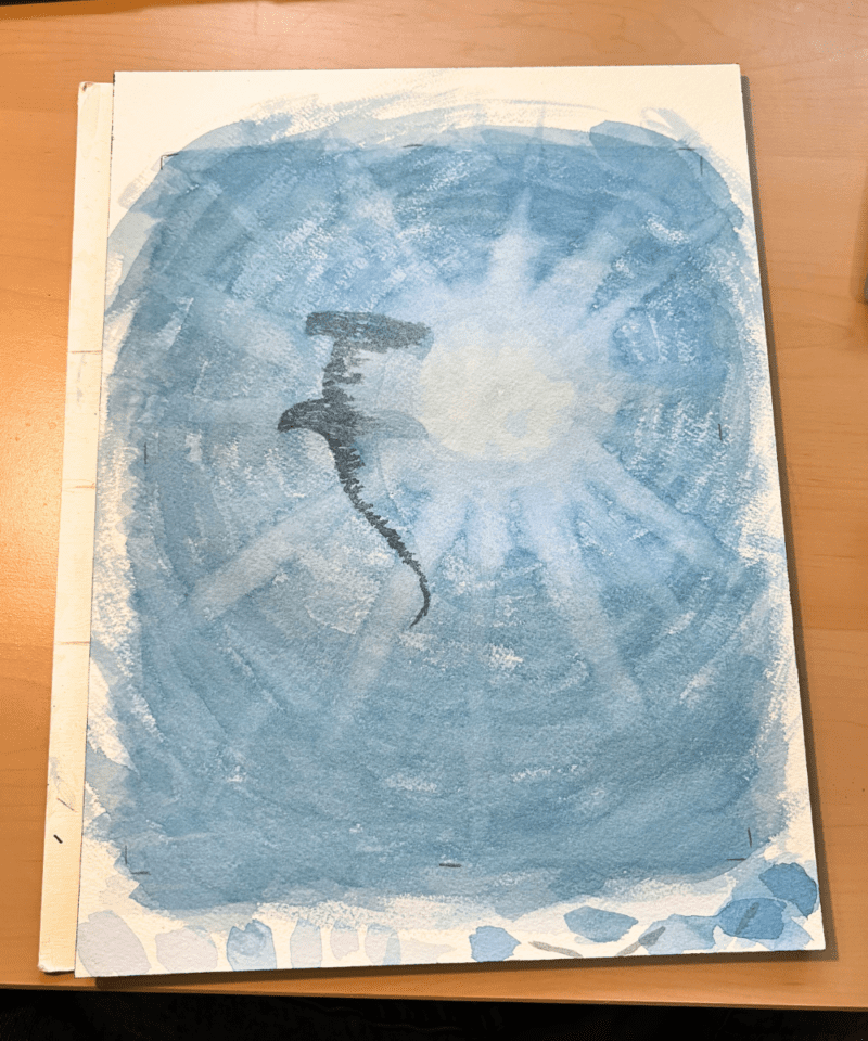 3 Easy Steps for a Shark Painting