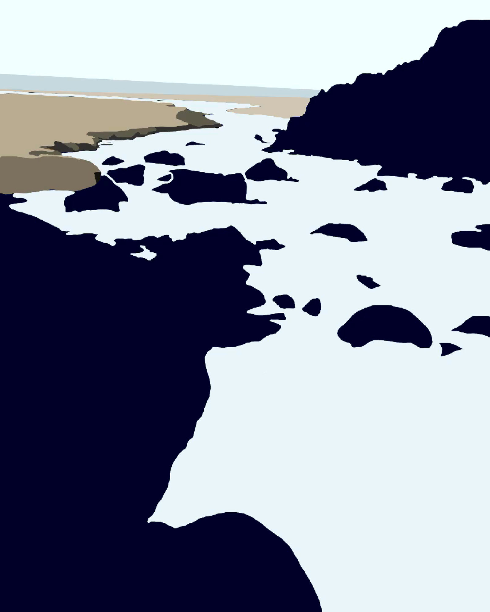 How to do a River Painting with Procreate that Feels Like Doing ...